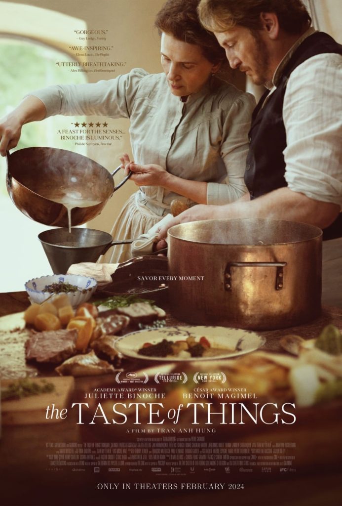 The Taste of Things - Jane Freebury, writer